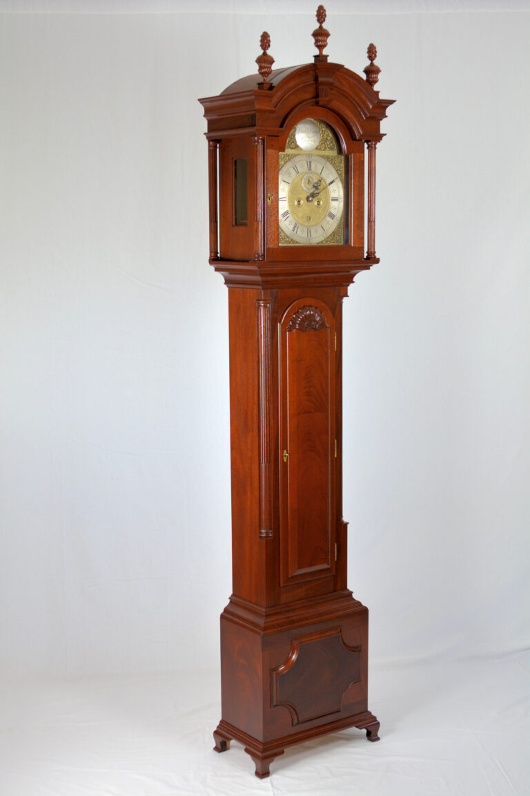 John Townsend Tall Case Clock – LaPlacaWoodWorks